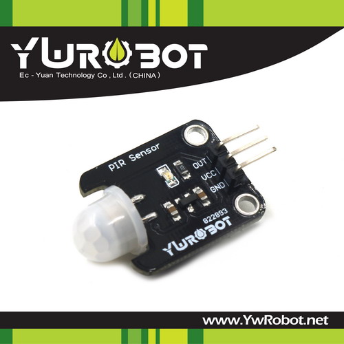 (SKU:SEN050135)人体红外热释电传感器 PIR人体检测 - YwRobot Studio Wiki