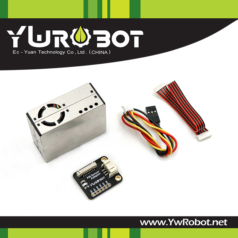(SKU:ELB090023)PMS5003激光高精度PM2.5传感器 - YwRobot Studio Wiki
