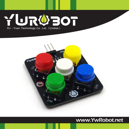 (SKU:ELB030639)AD Keyboard 模拟键盘模块 - YwRobot Studio Wiki