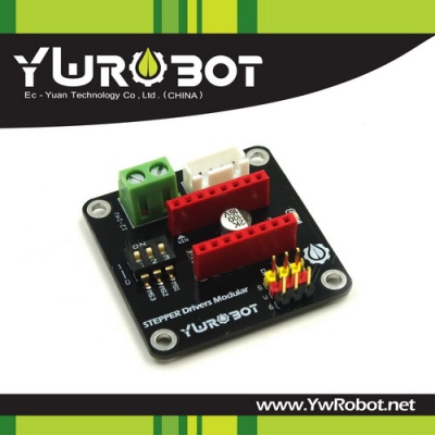 (SKU:ELB050411)42步进电机驱动器扩展板 8825/A4988 - YwRobot Studio Wiki