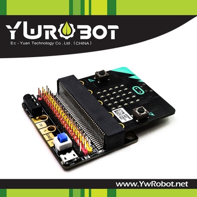 (SKU:BRD380004)IOBIT V2.0 卧式IO转接板适用于Micro:bit - YwRobot Studio Wiki